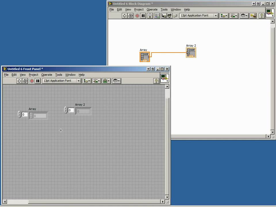 Fundamentals with NI myDAQ: Arrays