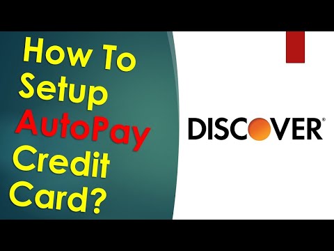 How to set up Automatic Payments on Discover card?