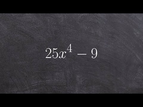 Learn how to factor an expression using difference of two squares completely