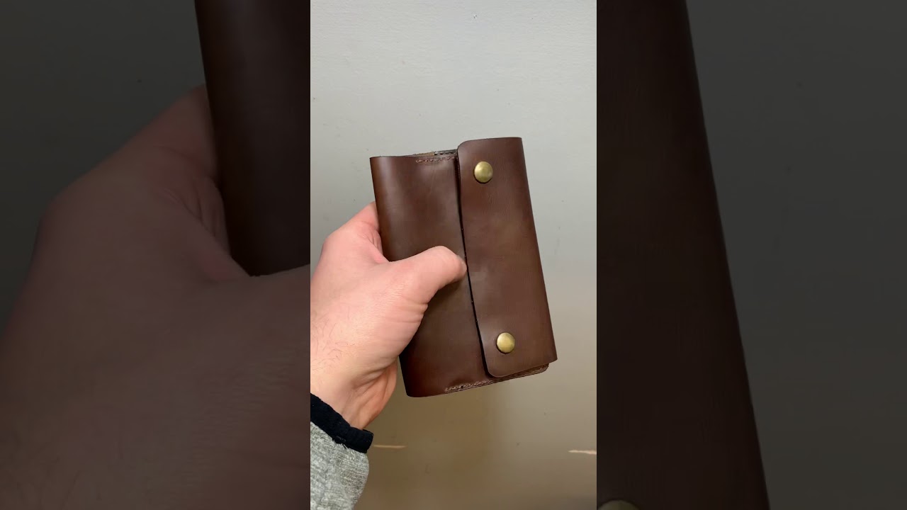 Field Notes / Passport with snap buttons