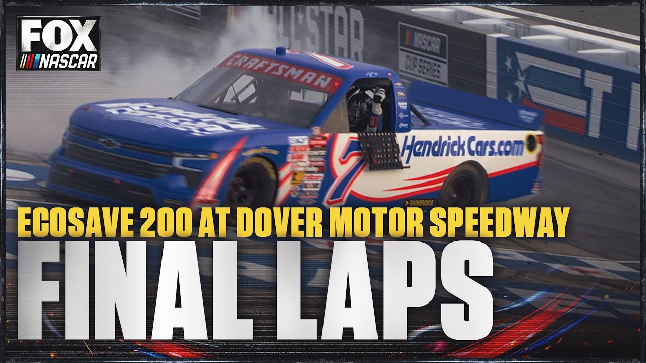 FINAL LAPS: Kyle Busch wins ECOSAVE 200 at Dover Motor Speedway 🏁 NASCAR on FOX