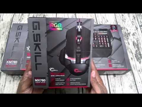 G.SKILL Ripjaws KM780 Mechanical Gaming Keyboard / MX780 Gaming Mouse