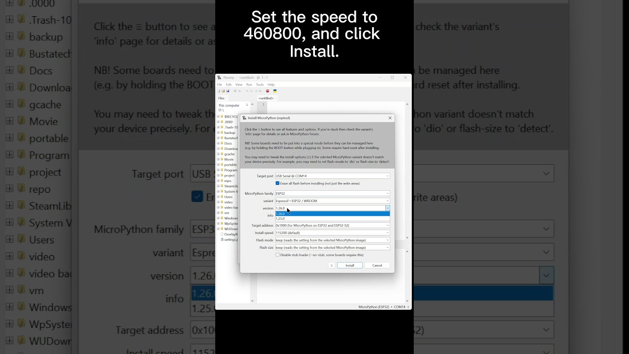 ESP32 MicroPython Setup in Just 60 Seconds!