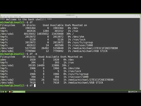 Linux Command Line (78) df