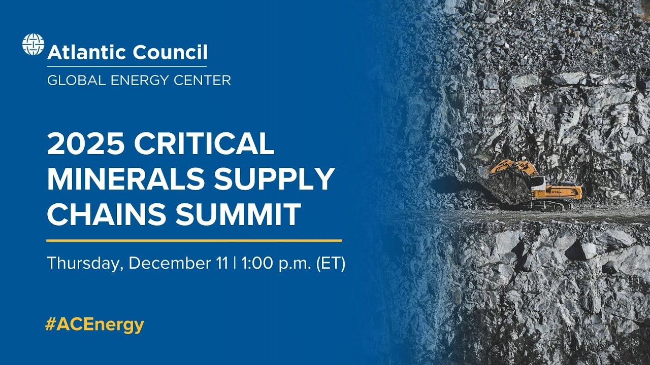 2025 Critical Minerals Supply Chains Summit
