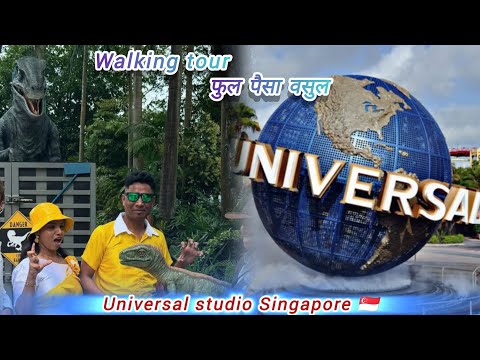 Universal Studio Singapore ๐ธ๐ฌ resort world sentosa full day walking tour Rides Shows meet's&greet's