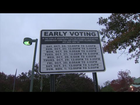 Polling places prepare for beginning of NY's early vote