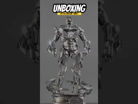 ASMR Unboxing: Hot Toys Marvel Studios Iron Man - Mark II #marvel #ironman #hottoys #asmr