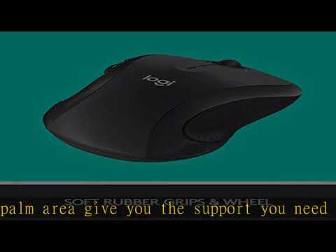 Logitech M510 Wireless Computer Mouse for PC with USB Unifying Receiver - Graphite