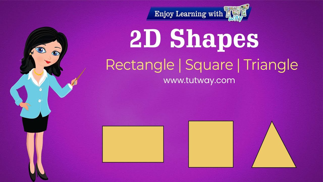 Shapes | Square, Rectangle, Triangle | Geometry | Basic Shapes | Geometric Shapes | Math