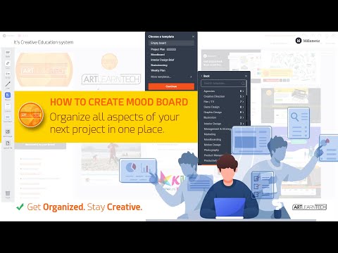 HOW TO CREATE MOOD BOARD with #milanote | Get Organized. Stay Creative.