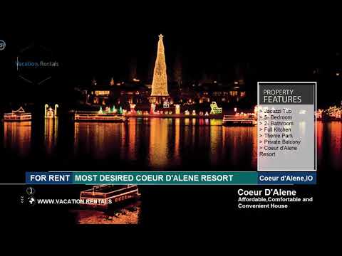Vacation Rentals | Idaho | MOST DESIRED COEUR D'ALENE RESORT | Coeur d'Alene
