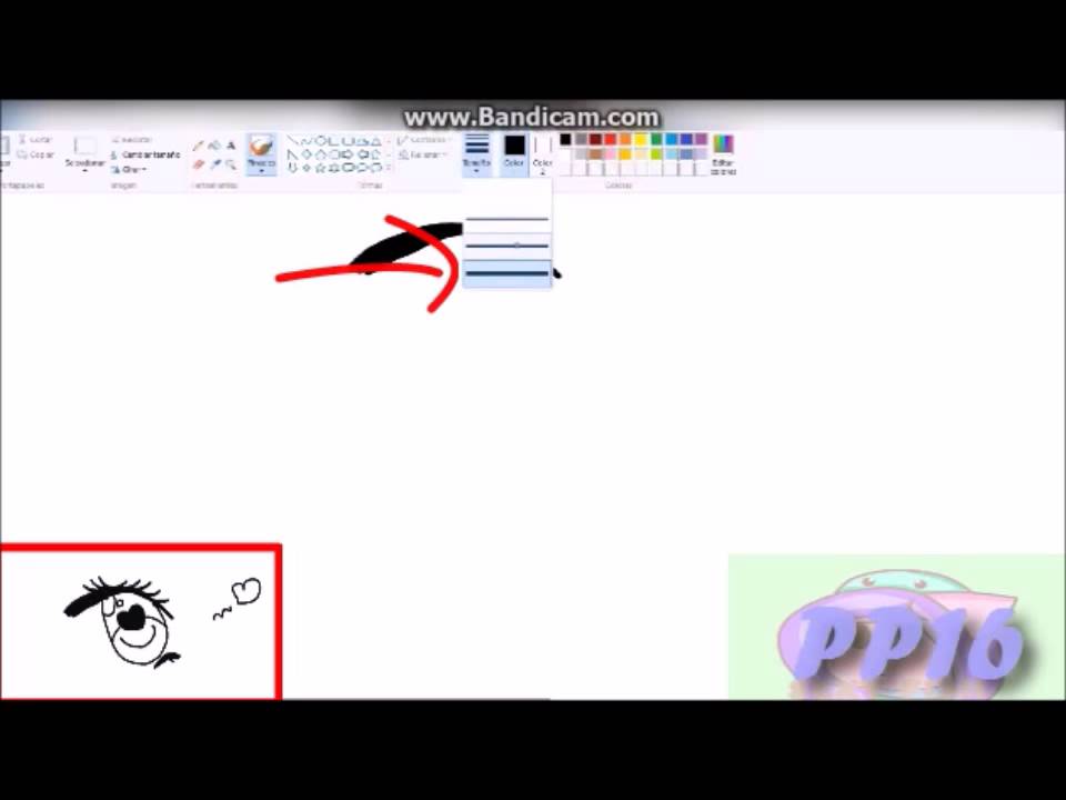 TUTORIAL ; ojos chibi en paint