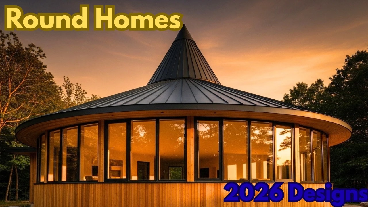 Modern Roundavel House Design 2026 | The Circular Home That Outperforms Every Conventional Build