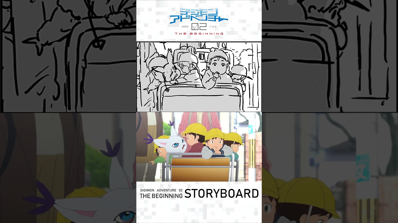 Digimon Adventure 02: The Beginning - Storyboard