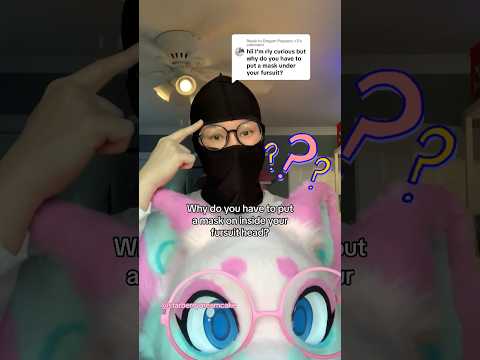 ✨QnA✨ Why do fursuiters wear a balaclava under their fursuit heads? (TT response)