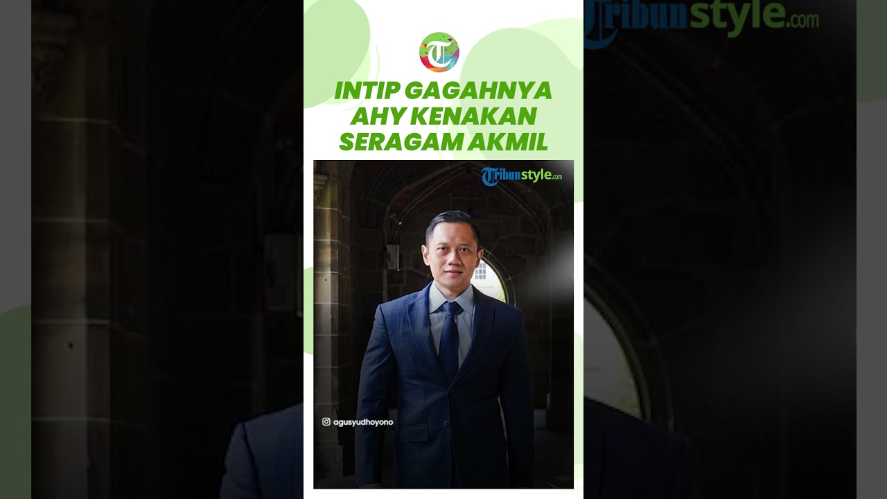 Pantas Annisa Pohan Klepek-klepek, Intip Gagahnya AHY Kenakan Seragam ...