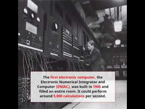 ENIAC: The Beginning đģ | #shorts