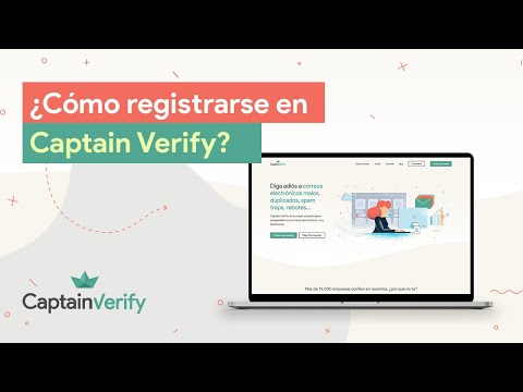 ¿Cómo registrarse en Captain Verify?