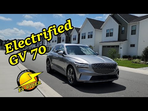Genesis Electrified GV70 EV Delivers Luxury Vibe - EV Rider