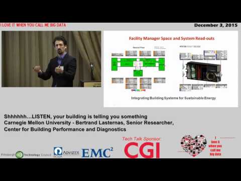 Tech Talk: CMU - Bertrand Lasternas, Center for Building Performance and Diagnostics