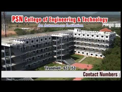 PSN College of Engineering & Technology Tirunelveli - Admission 2026 ...
