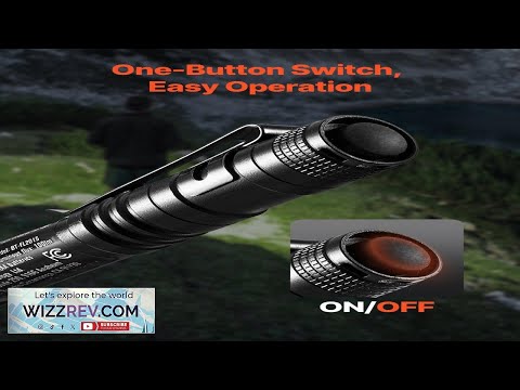 Pen Light 2 Pack 100 Lumens Pocket Flashlight with Clip IPX4 Waterproof Compact Review
