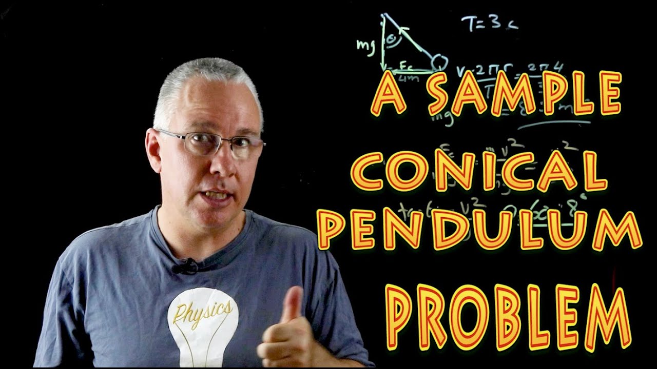 a sample conical pendulum problem with solution