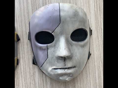 SallyFace Mask Sal Fisher Mask Sally Prosthesis Wearable Cosplay Mask Halloween Horror Mask #cosplay