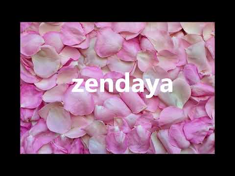 How to pronounce Zendaya?