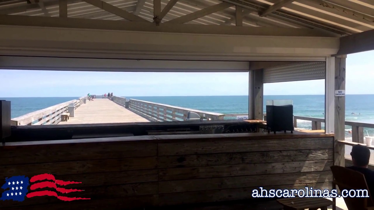 Rolldown Hurricane Shutters at Oceanic Restaurant