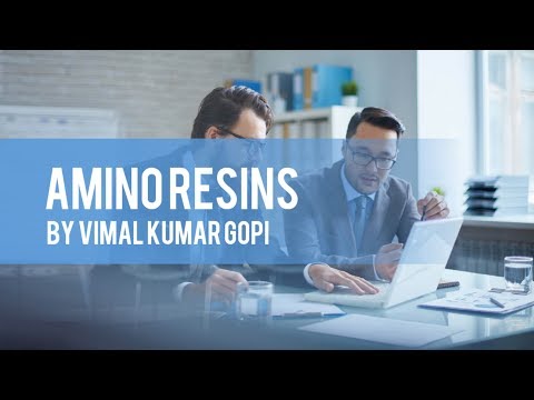 Amino Resins - Urea Formaldehyde - Melamine Formaldehyde - TRB Chemistry - Vimal Kumar Gopi