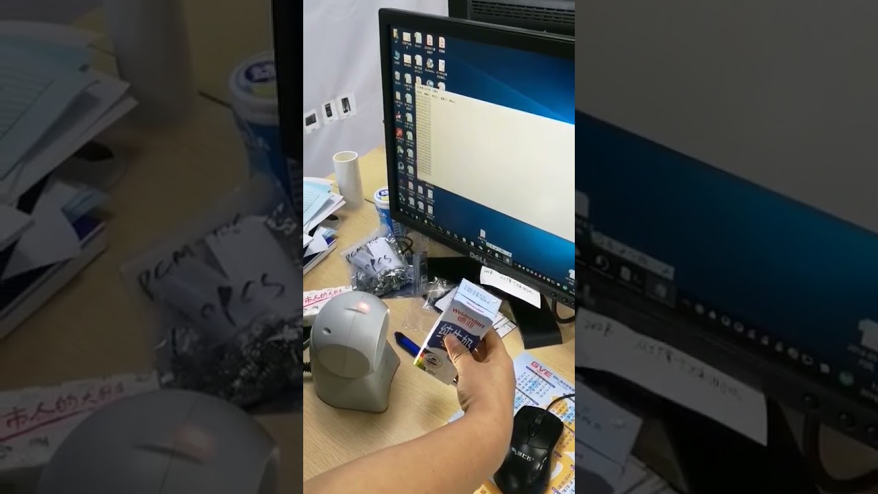 XT7301P XTIOT Barcode Scanner Fast Reading Barcodes Desktop Barcode Scanner 2D