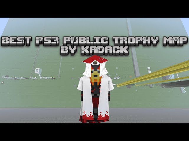 🏆 Best Minecraft PS3 Public Trophy Map by Kadack (World record in video ...
