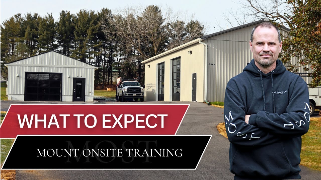 What to expect when coming to Mount Onsite for training