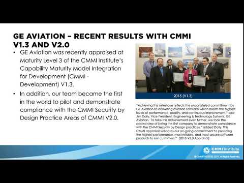 CMMI V2.0: Online Capability Maturity Platform Webinar