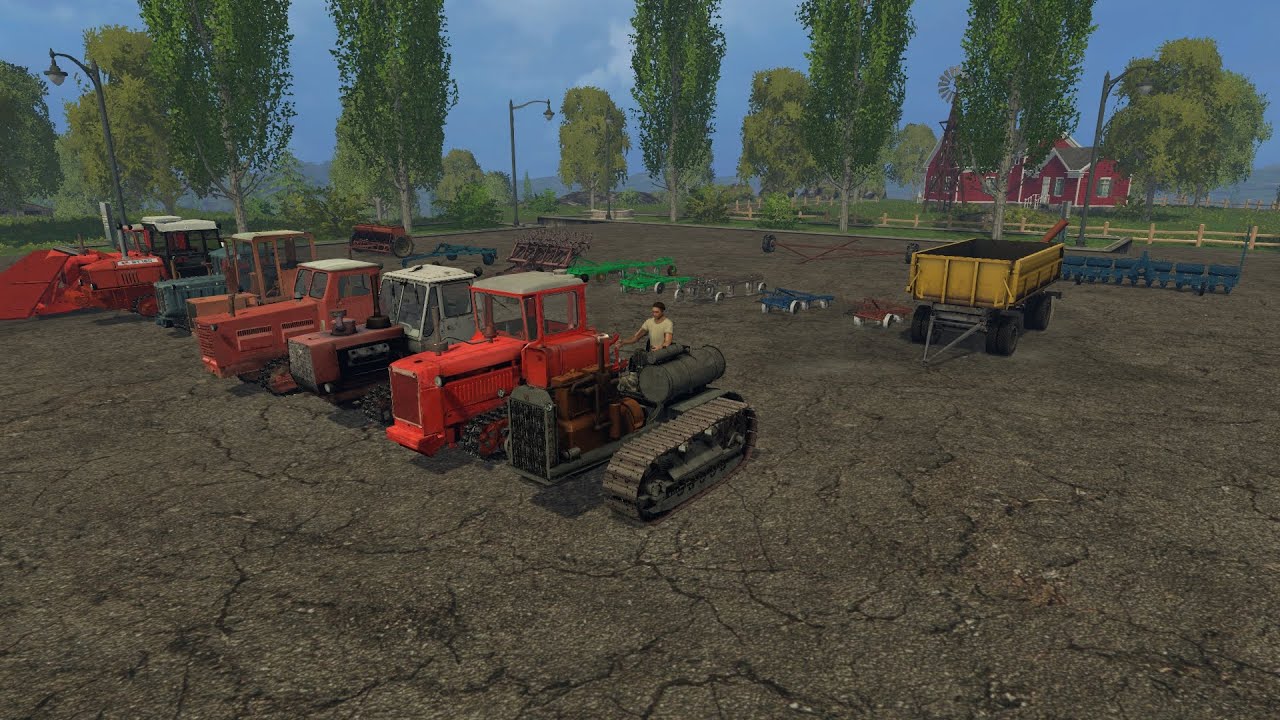 Crawler Tractors Set - FS 15