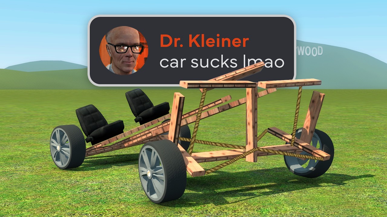 I Tried Building a Working Car in Garry's Mod