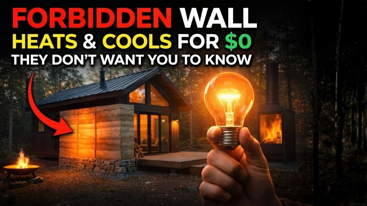 This Forgotten Wall System Heats AND Cools Your Home for FREE. Why Did They Stop Teaching It?
