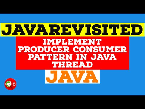 How to implement Producer Consumer Pattern in Java Thread | Java ...