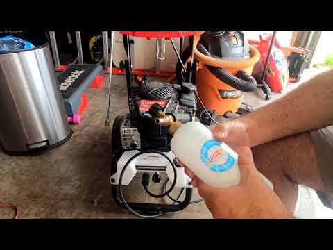How to Use the Pressure Washer Detergent Tank on you Craftsman Pressure Washer in HD