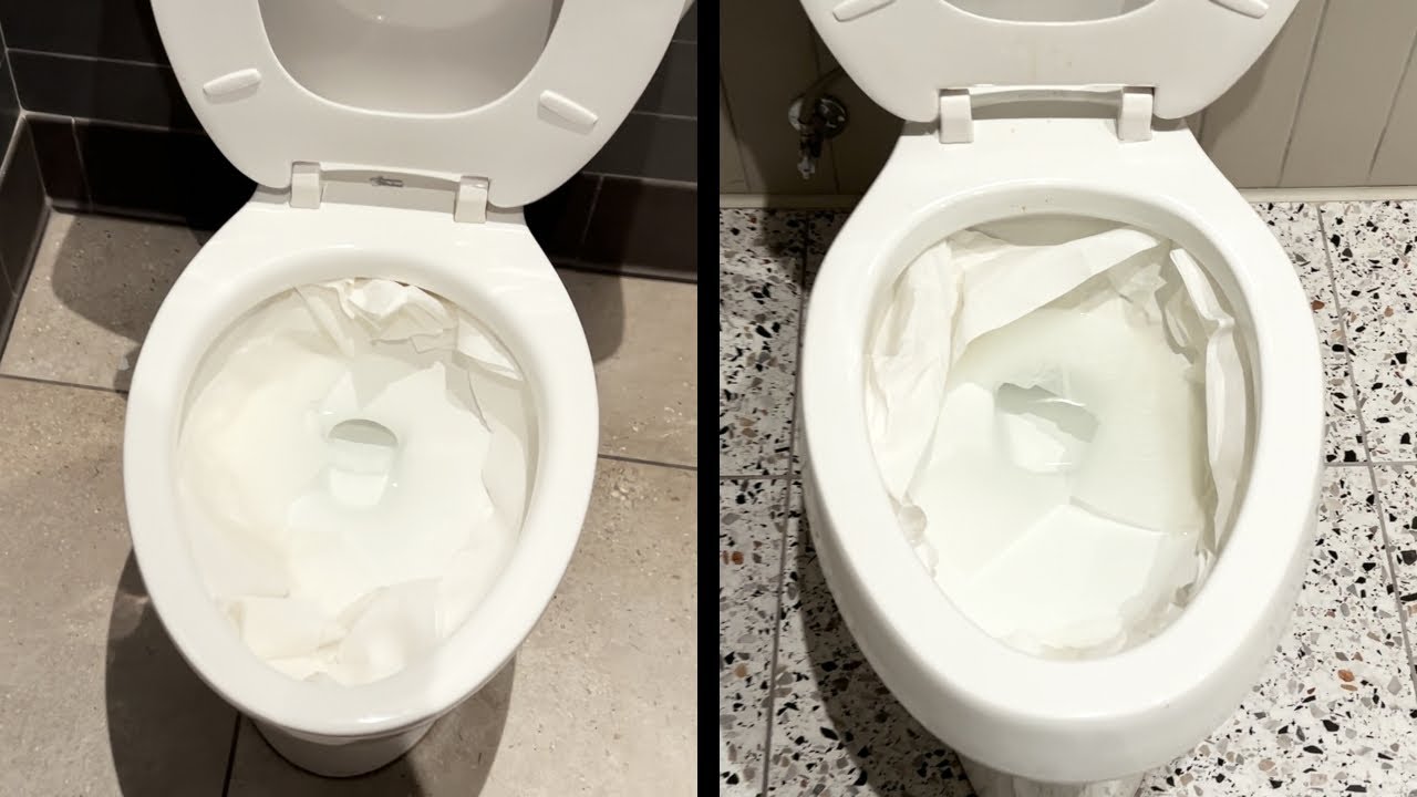 American Standard Cadet PA vs. Kohler Highline PL - Bowl Rinse Test