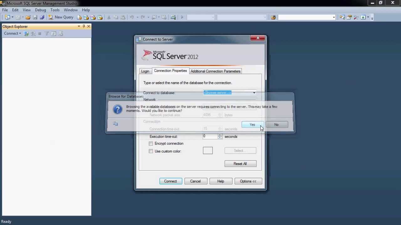 Overview SQL Server Management Studio 2012