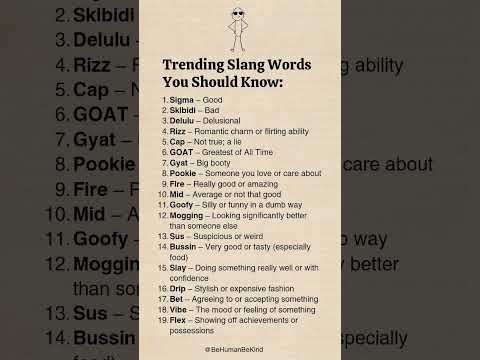 19 Gen Z Slang Words You’re Using WRONG (Sigma vs. Skibidi Explained!)