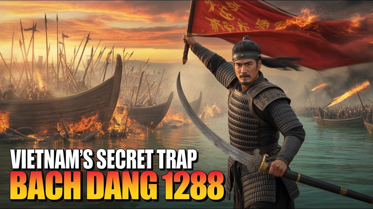 The Battle of Bach Dang River 1288 – Vietnam’s Genius Trap vs Mongols