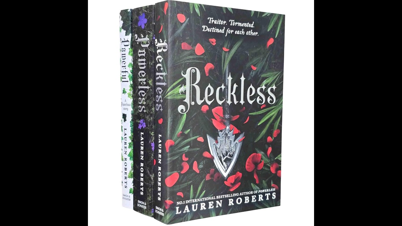 Lauren Roberts Powerless Trilogy Collection 3 Books Set (Powerless, Powerful & Reckless)