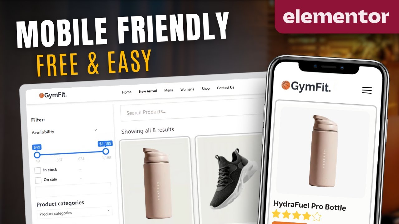 Create Custom Shop Page - WooCommerce & Elementor Free (2026)