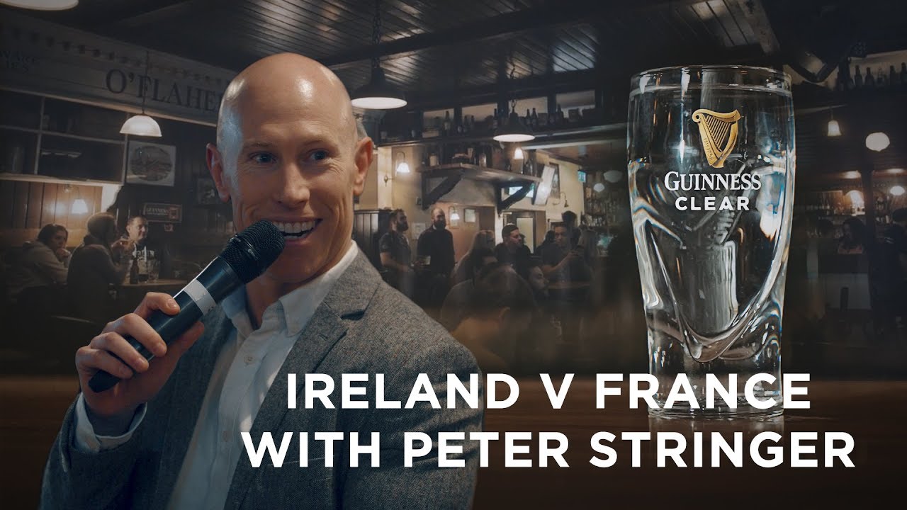 Guinness Clear Hydration Station with Peter Stringer
