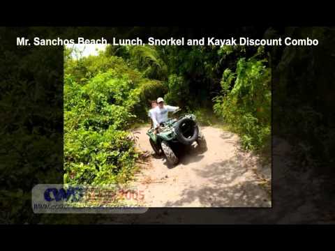 Mr Sanchos Beach, Lunch, Snorkel and Kayak Discount Combo in Cozumel