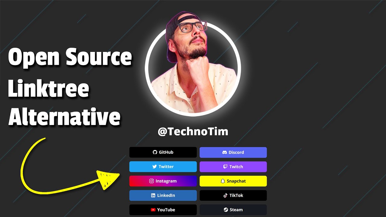 Self-Hosted, DIY, Open Source Alternative to Linktree